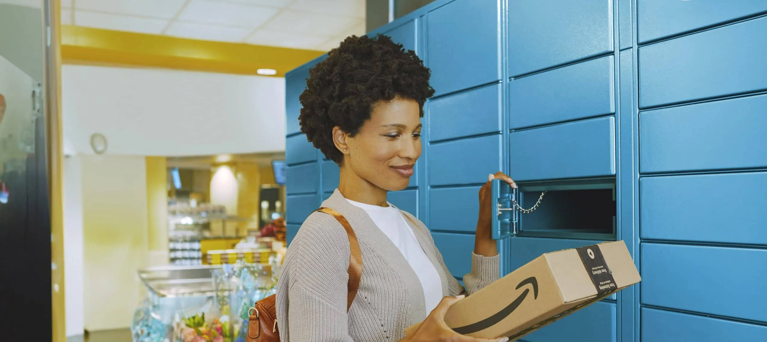 Amazon Locker al distributore: un comodo punto di ritiro